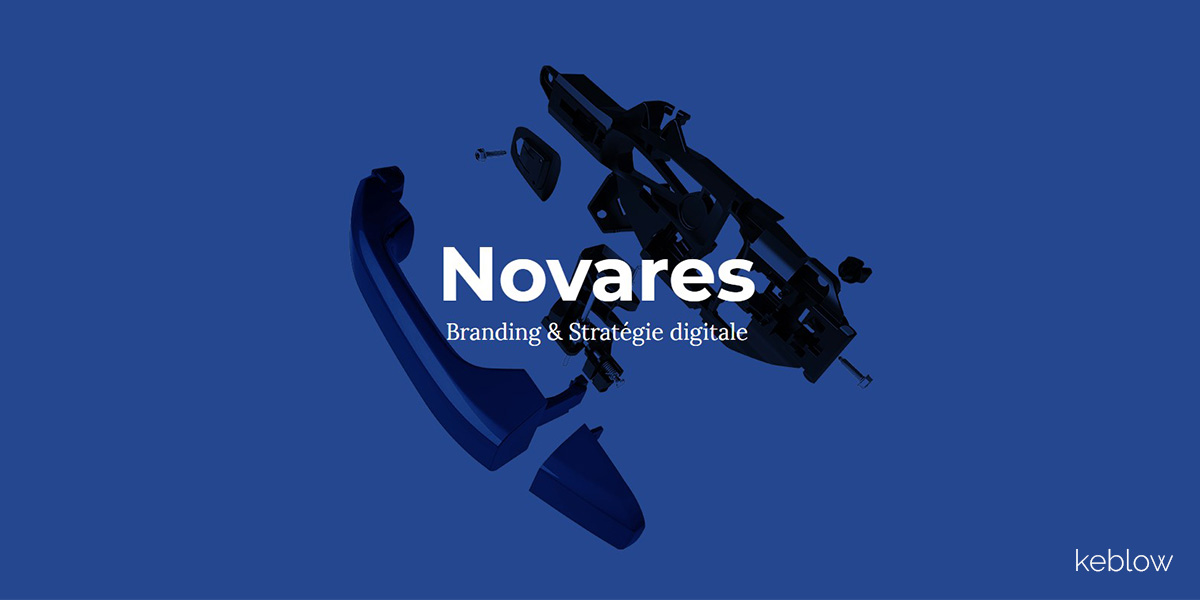 Novares - site web et brand content - Keblow